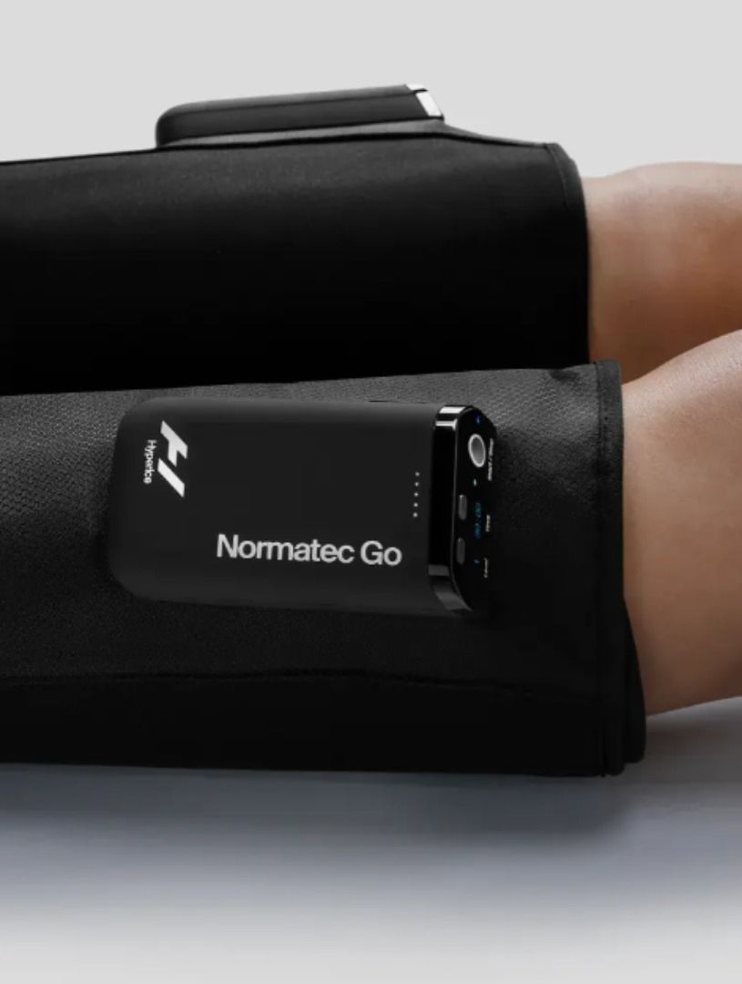 【全新行貨 門市現貨】 Hyperice Normatec Go 隨身式動態氣壓式按摩系統, 健康及營養食用品, 按摩紓緩用品 - Carousell