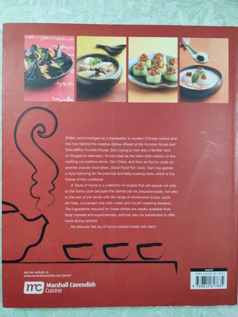 A taste of home Cookbook by Sam Leong, Hobbies & Toys, Books ...