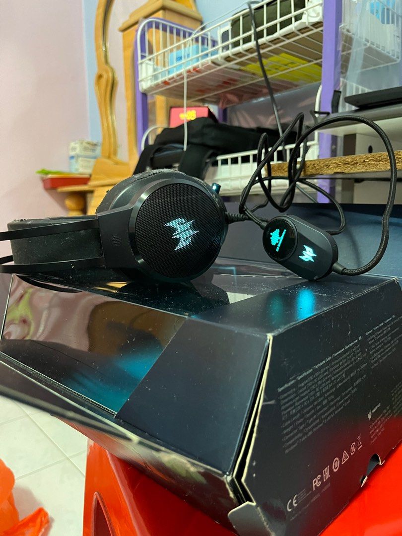 Acer Predator Galea 500 Gaming Headphones, Audio, Headphones & Headsets ...