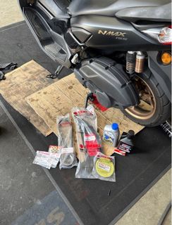 AEROX V1 V2 / NMAX V1 V2 SCOOTER FULL SERVICING PACKAGE WITH BELTING ...