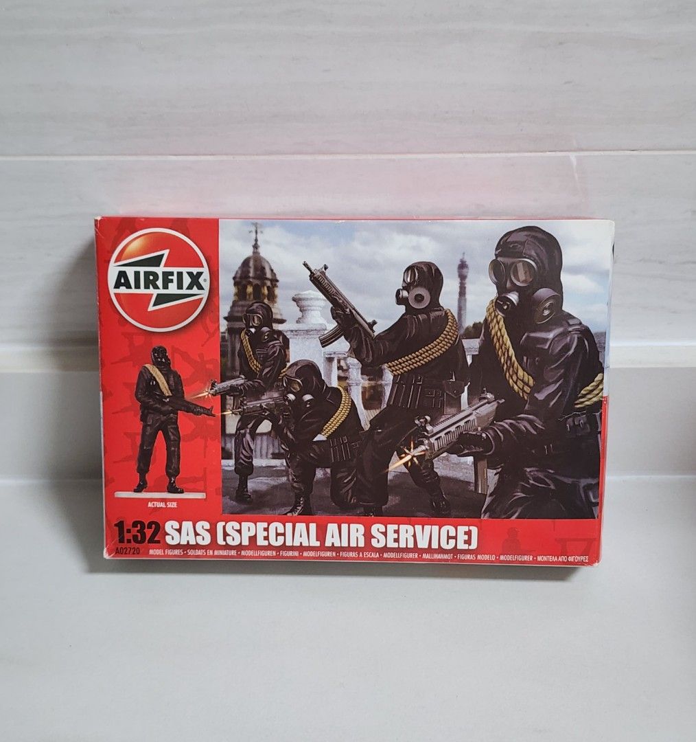 AIRFIX S.A.S. Special Air Service 14s Plastic Toy Soldiers 1:32 Comes ...