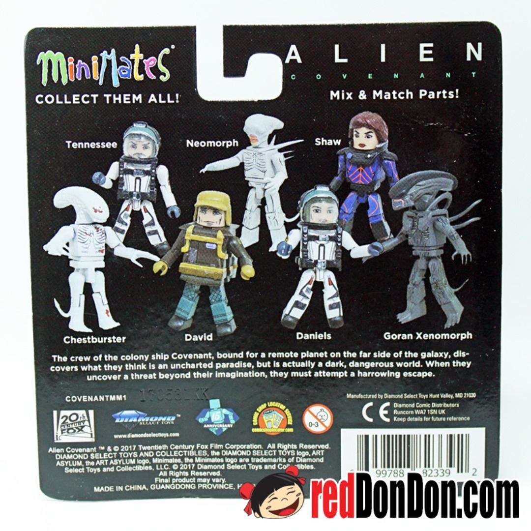ALIEN COVENANT, MINIMATES, DANIELS & GORAN XENOMORPH, 興趣及遊戲, 玩具 & 遊戲類 ...