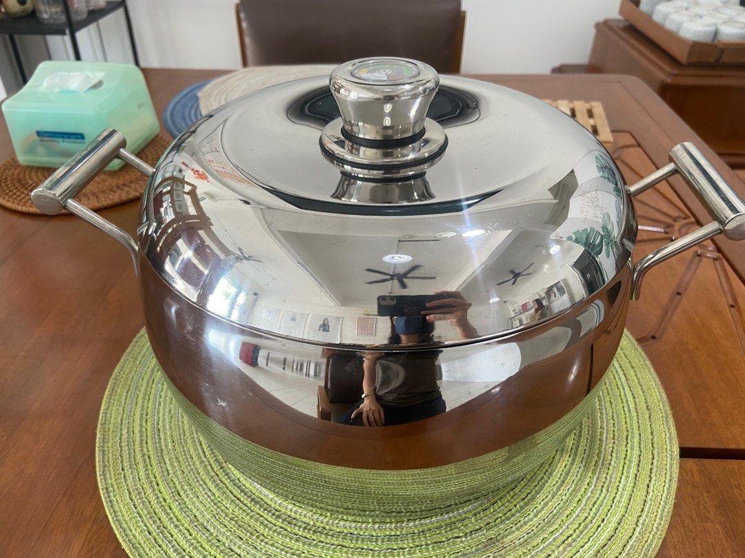 316 Stainless steel Periuk baru (L), Furniture & Home Living ...