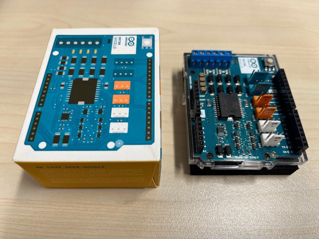 Arduino Motor Shield Rev3 電腦＆科技 電腦周邊及配件 其他 Carousell