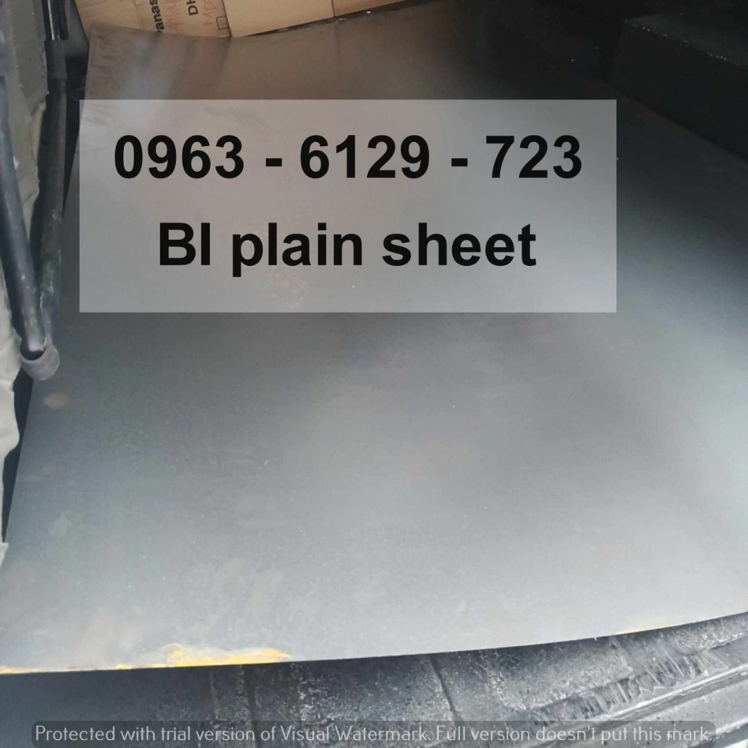 BI plain sheet, Commercial & Industrial, Construction Tools & Equipment ...