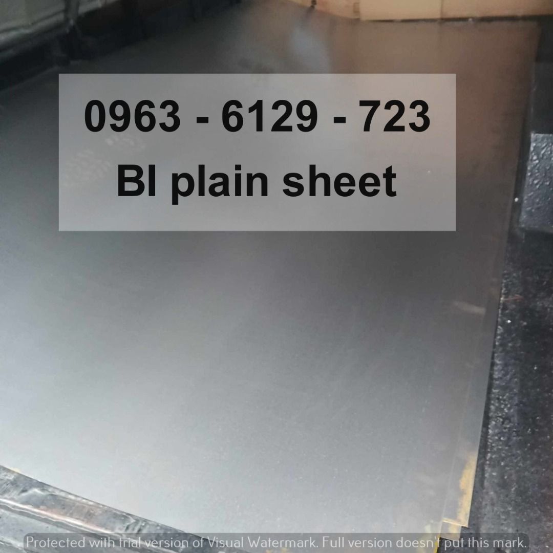 BI plain sheet, Commercial & Industrial, Construction Tools & Equipment ...