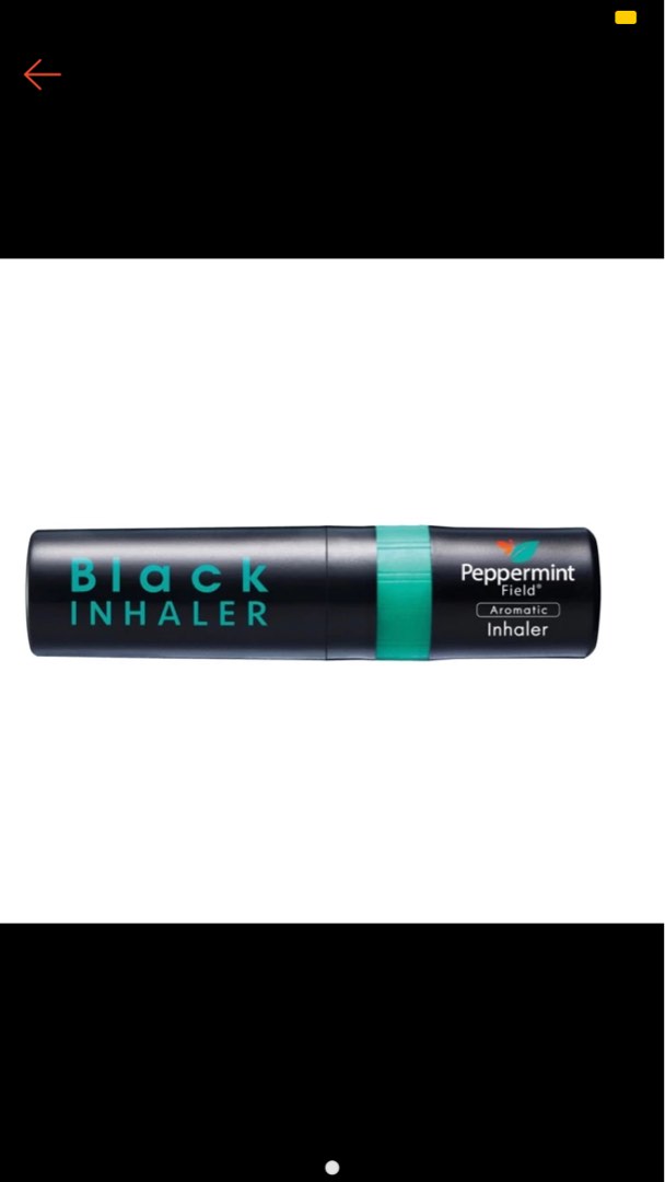BN Unopened Condition: 10/10 Peppermint Field Black Inhaler: relieves ...