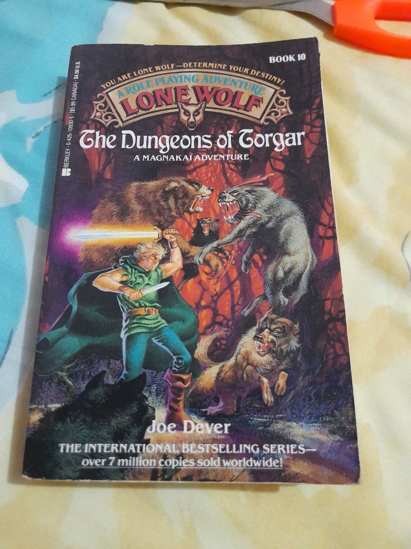 Book 10 Lone Wolf USA edition by Joe Dever, Hobbies & Toys, Books ...