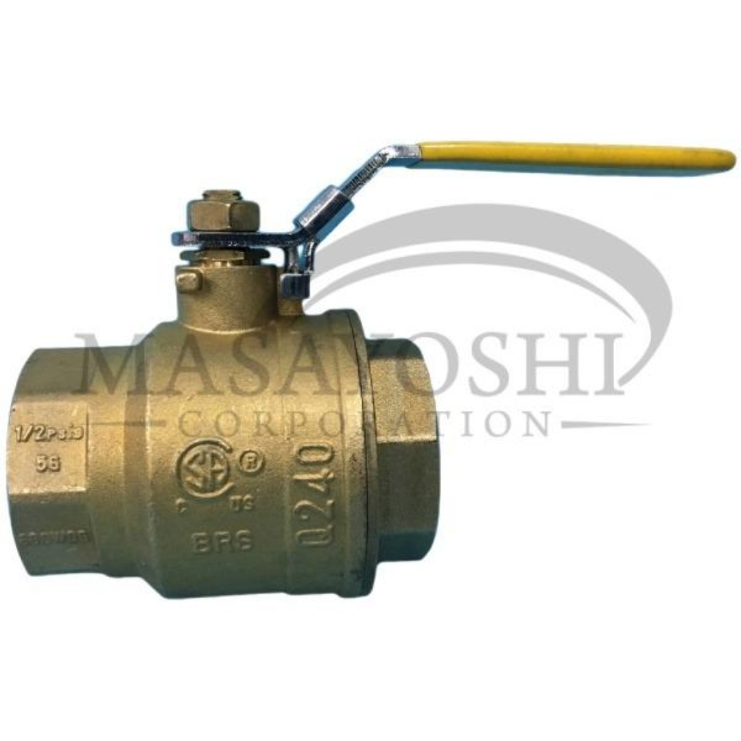Brass Ball Valve 1-1/2" With UL and SA Marking | Brass Ball Valve ...
