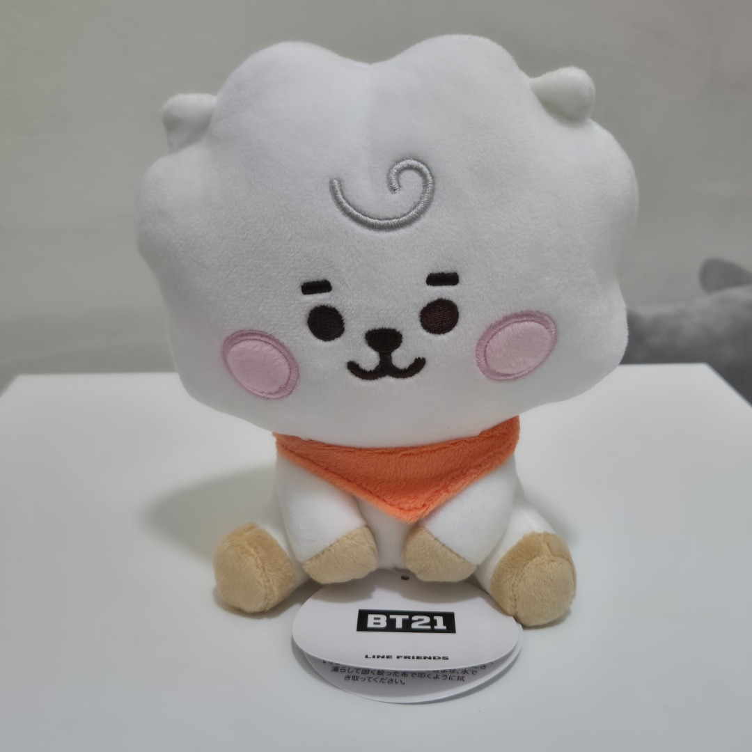 BT21 RJ Baby Plush Toy (M), Hobbies & Toys, Memorabilia & Collectibles ...