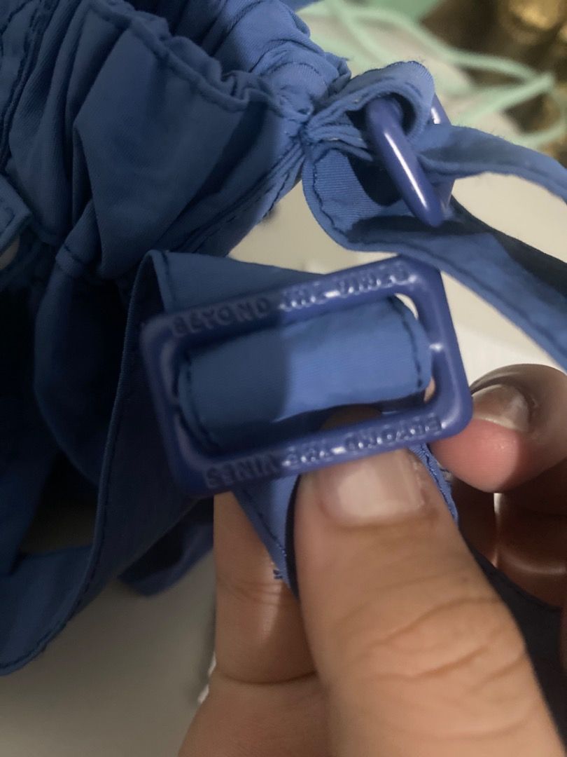 BTV micro dumpling back in Denim Blue colorway, Women's Fashion, Bags ...