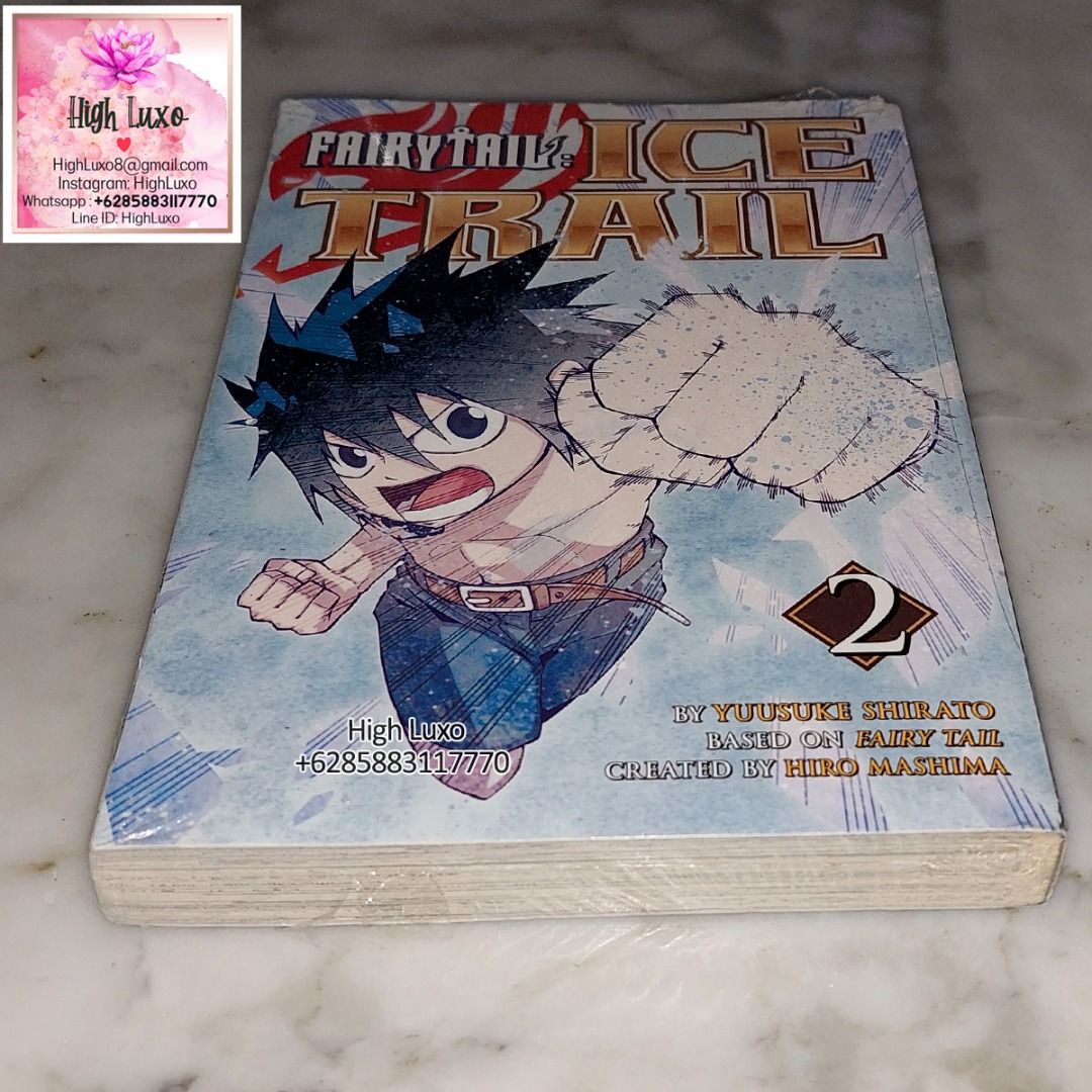 Buku Komik FAIRYTAIL ICE TRAIL Vol 2 English Comic Book Manga Seri ...