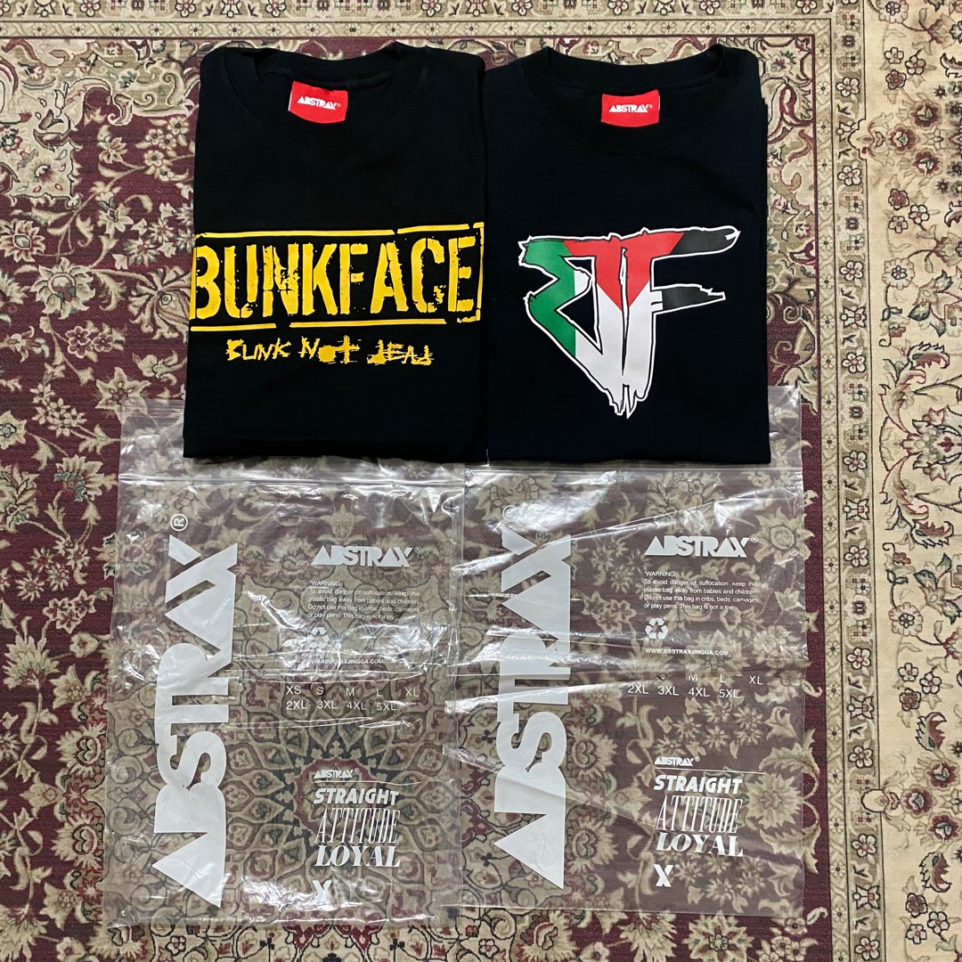 Bunkface X Abstraxx, Men's Fashion, Tops & Sets, Tshirts & Polo Shirts ...