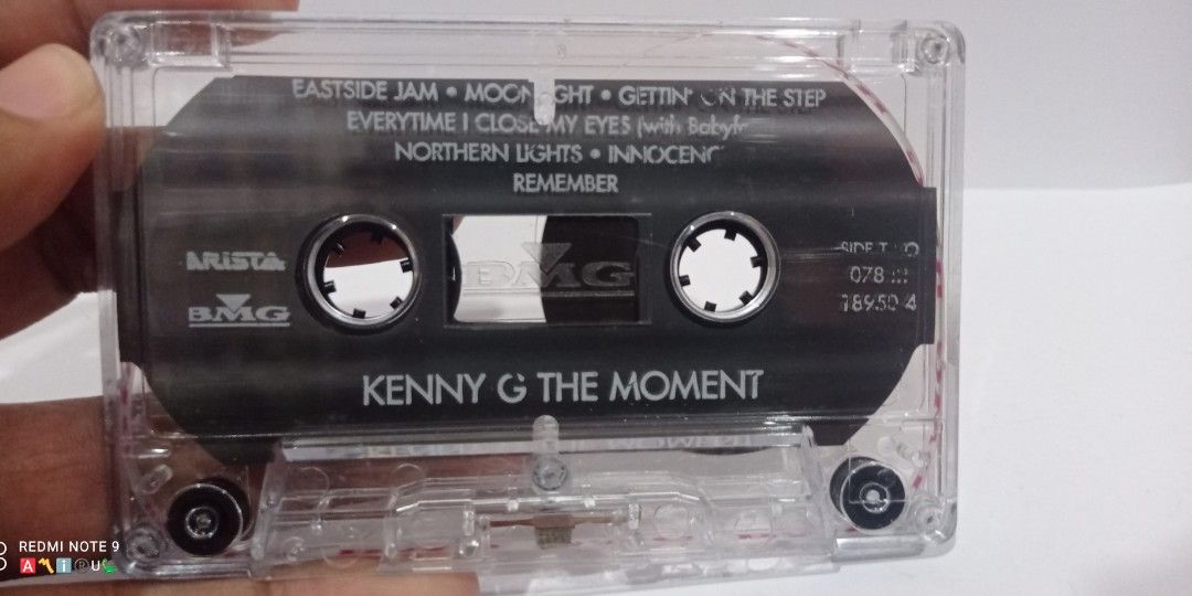 Cassette Kenny G The Moment Hobbies And Toys Music And Media Cds And Dvds On Carousell