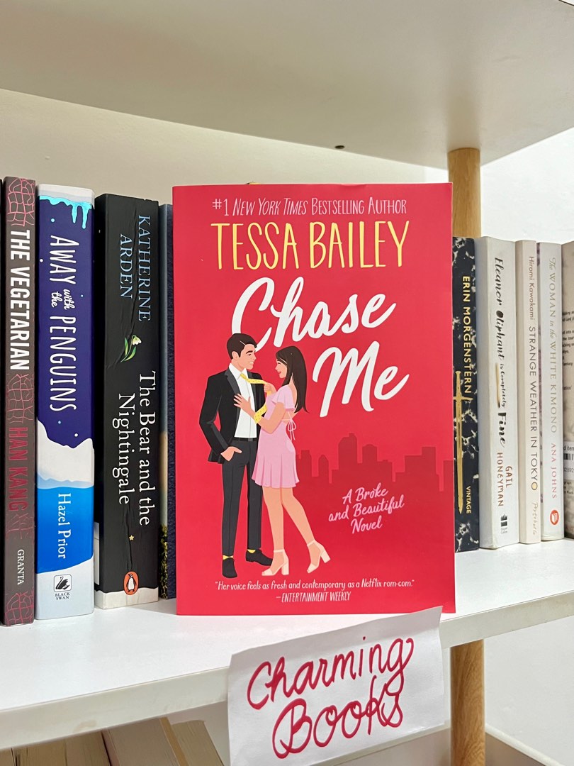 Chase Me By Tessa Bailey, Hobbies & Toys, Books & Magazines, Fiction ...