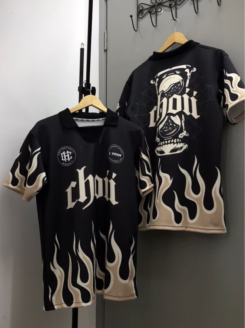 Choii republic retro fire bone, Men's Fashion, Activewear on Carousell