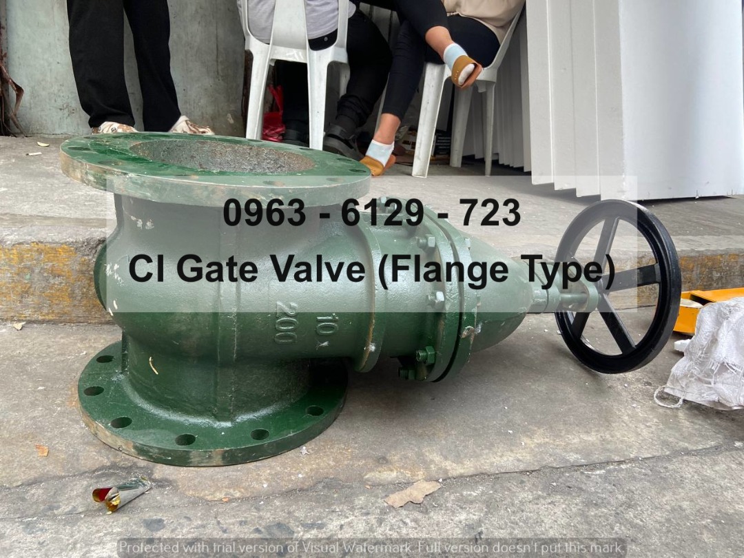 CI Gate Valve (Flange Type), Commercial & Industrial, Construction ...