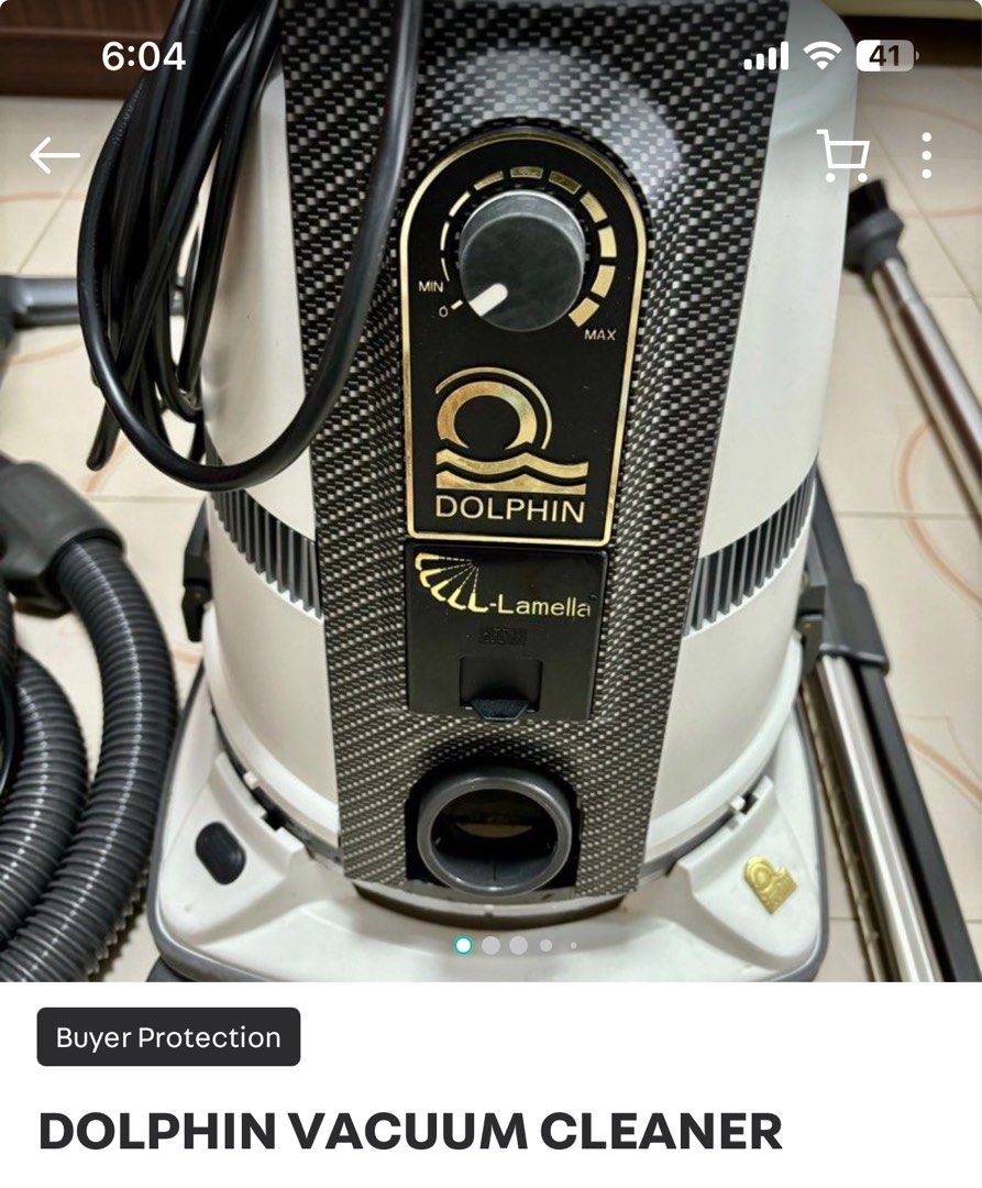 Delphin Vacuum Cleaner, TV & Home Appliances, Vacuum Cleaner ...