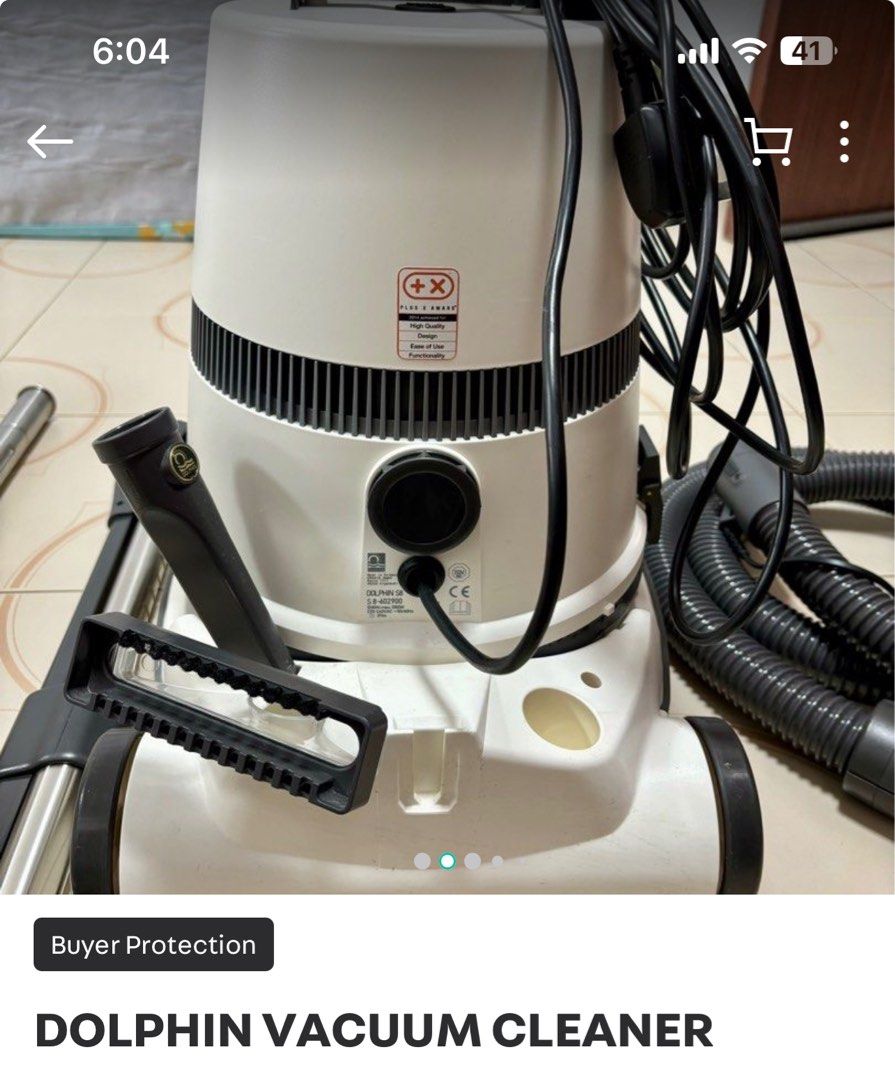 Delphin Vacuum Cleaner, TV & Home Appliances, Vacuum Cleaner ...