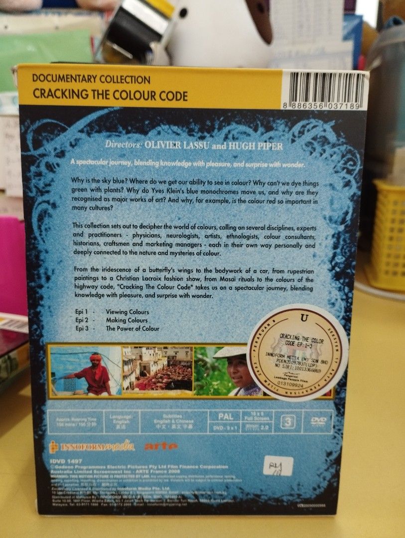 (DVD) Cracking The Colour Code, Hobbies & Toys, Music & Media, CDs & DVDs on Carousell