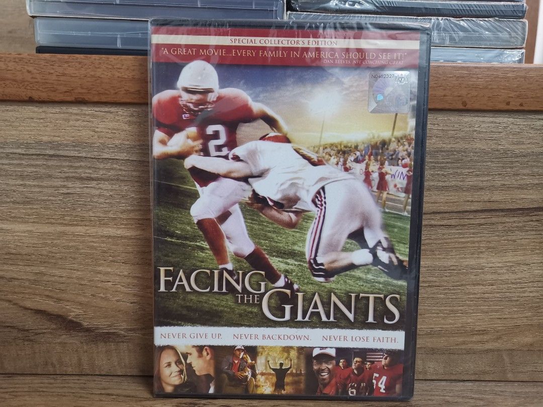 (DVD) FACING THE GIANTS, Hobbies & Toys, Music & Media, CDs & DVDs on ...