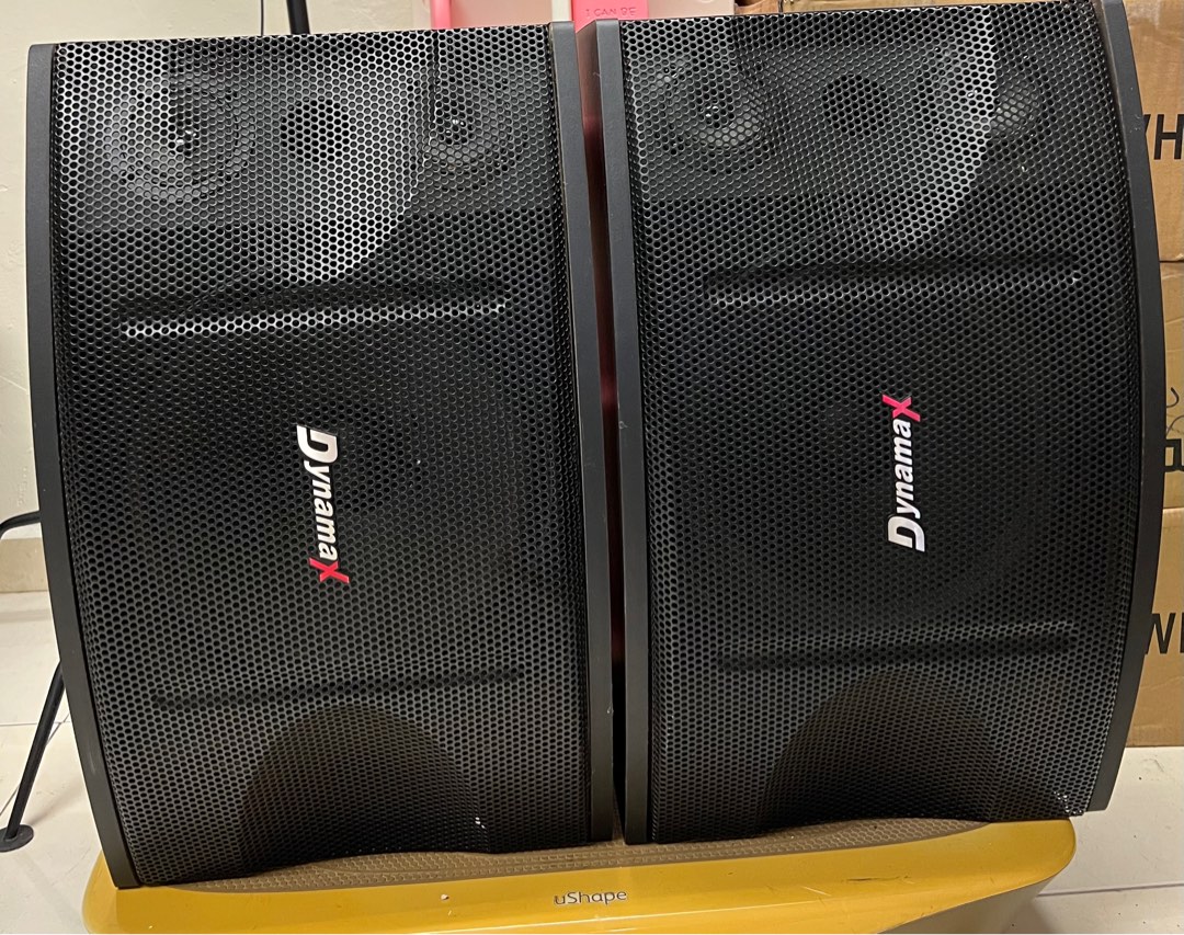 Dynamax 12” Karaoke speaker (2pcs), Hobbies & Toys, Music & Media, Musical Instruments on Carousell
