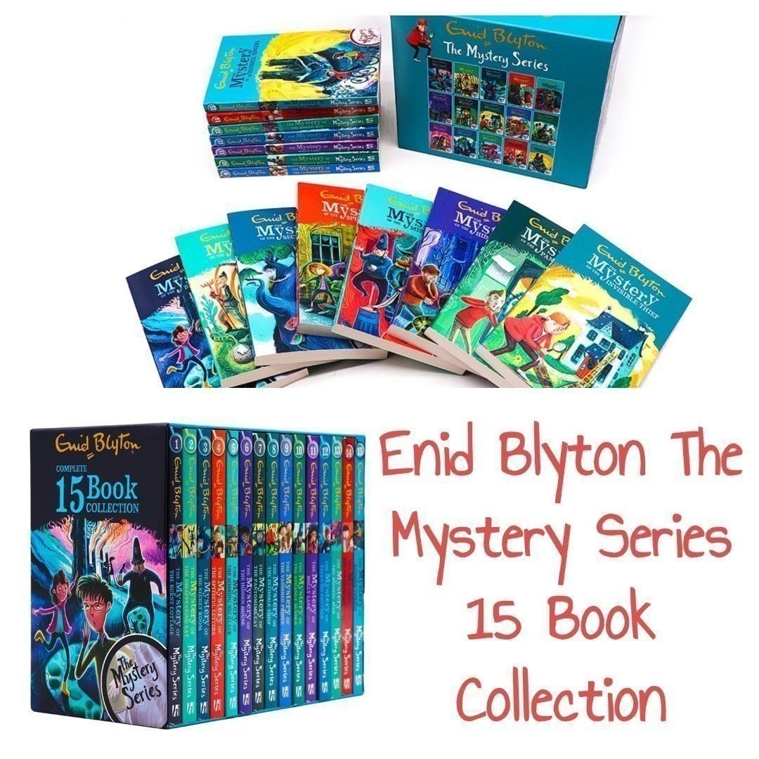 Enid Blyton The Mystery Series 15 Book Collection, Hobbies & Toys ...