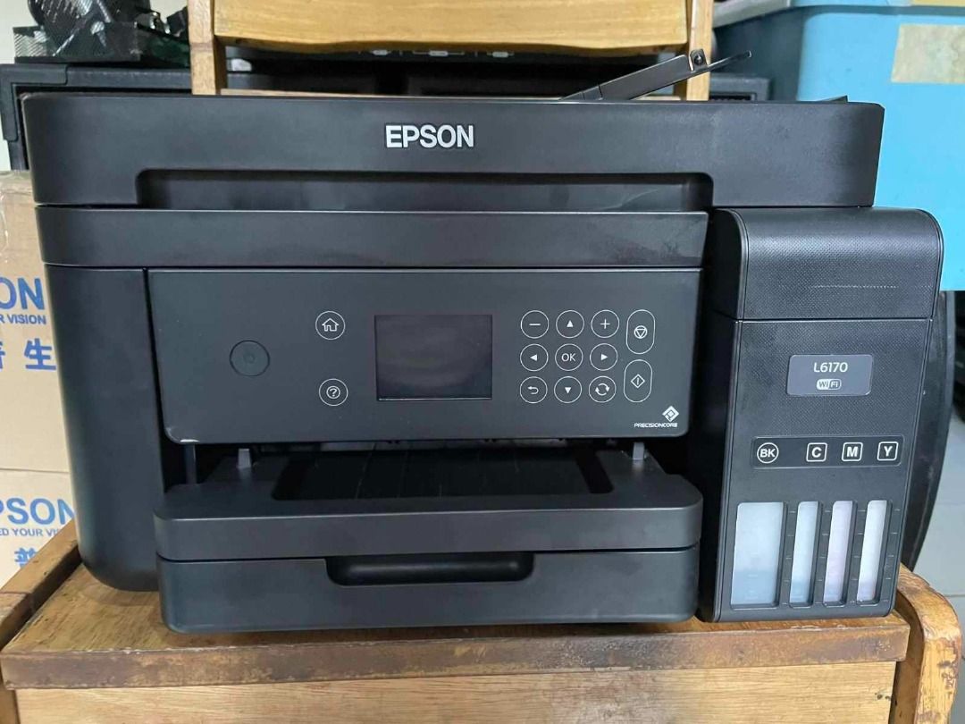 EPSON L6170 WI-FI DUPLEX ALL-IN-ONE INK TANK PRINTER REFURBISHED ...