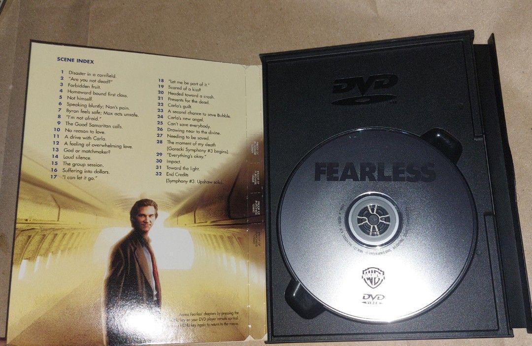 Fearless Jeff Bridges Isabella Rossellini Rosie Perez Collectible Movie ...