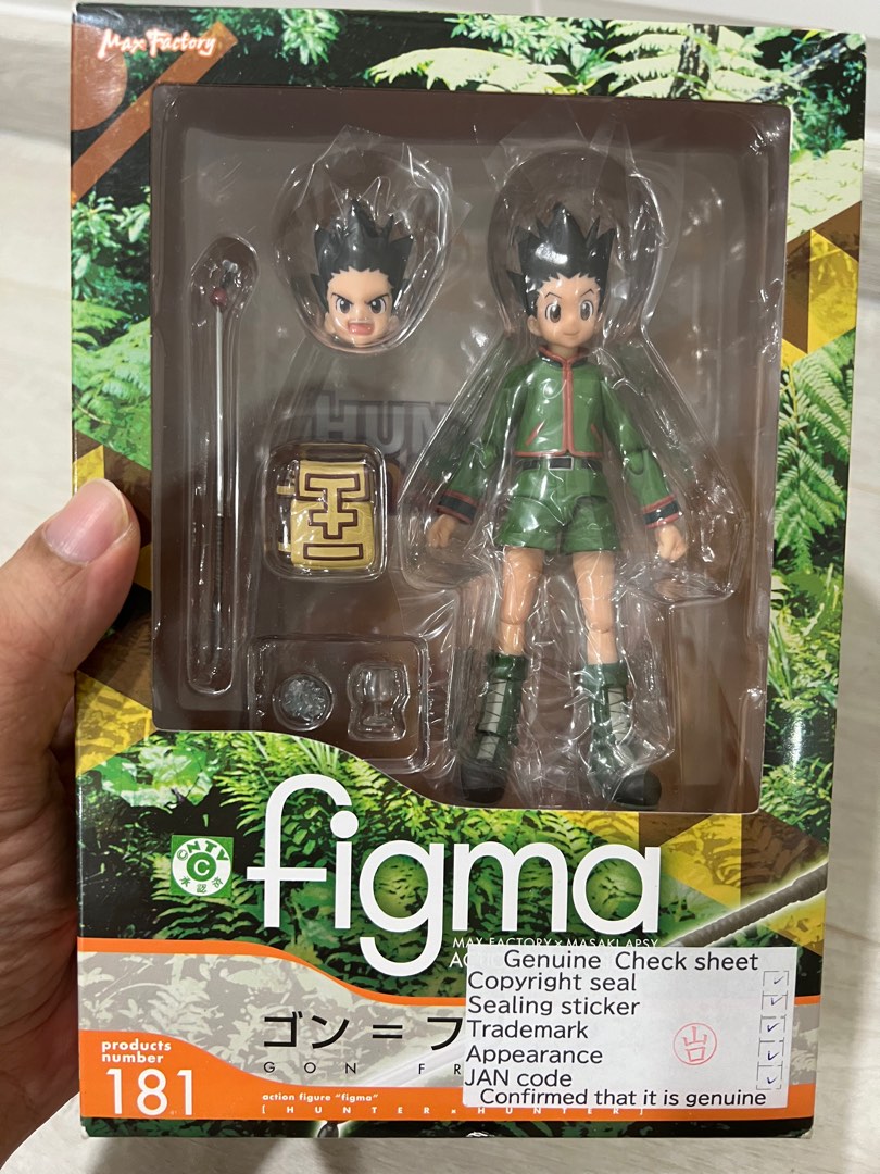 Figma 181 Gon Freecss Hunter x Hunter HxH Max Factory, Hobbies & Toys ...