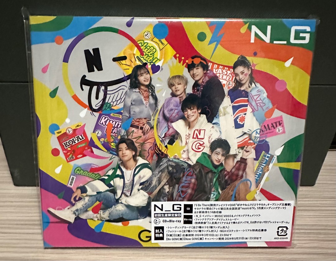 GENIC N_G(CD+Blu-ray (初回生産限定盤B), 興趣及遊戲, 音樂、樂器 & 配件, 音樂與媒體 - CD 及 DVD - Carousell