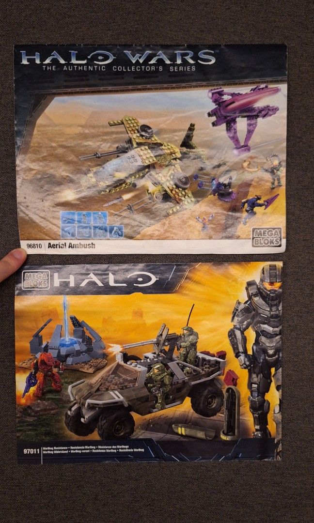 [DISASSEMBLED] Halo Mega Bloks UNSC Warthog, UNSC Hawk and Covenant ...