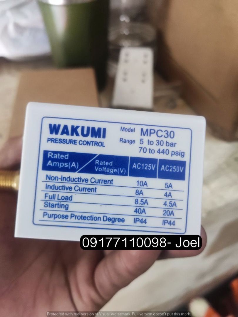 HIGH PRESSURE SWITCH, Commercial & Industrial, Construction Tools ...