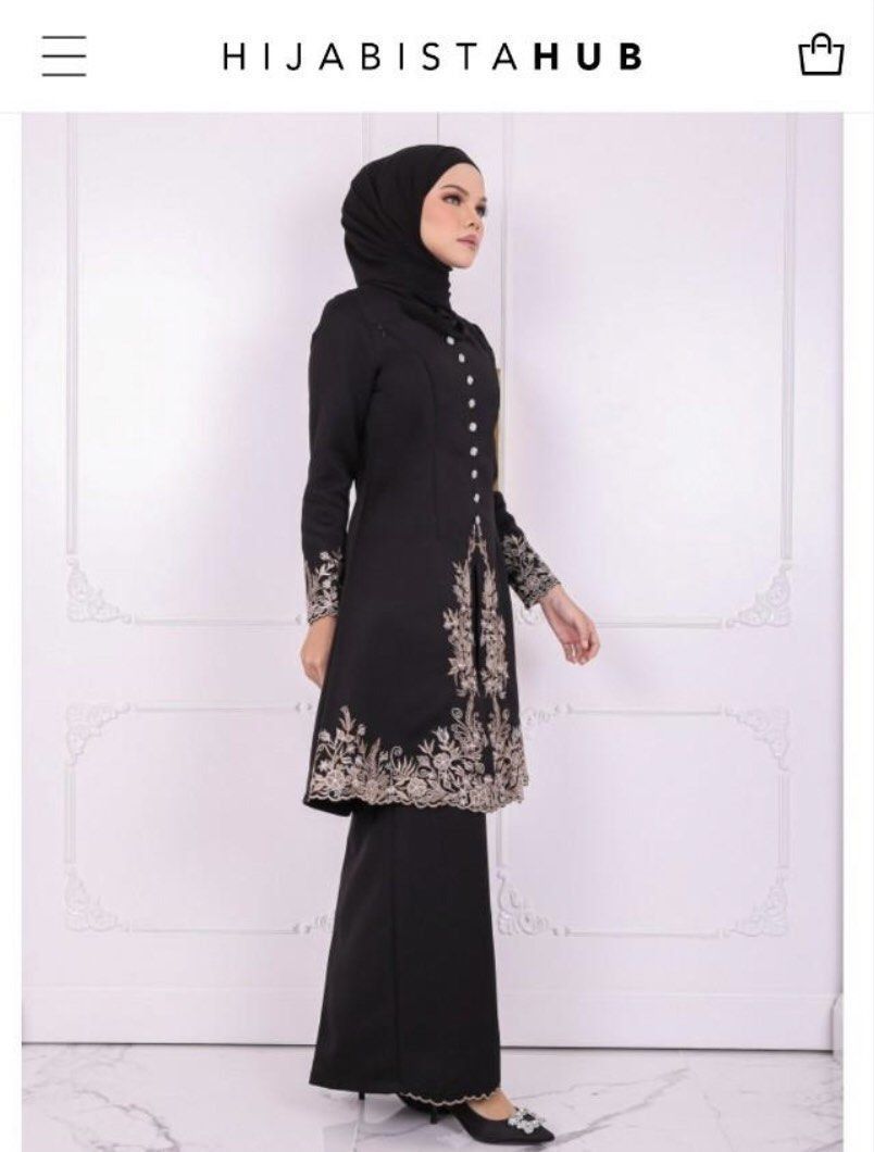 Hijabista Hub X Wawa Zainal Soffya Kurung, Women's Fashion, Muslimah ...
