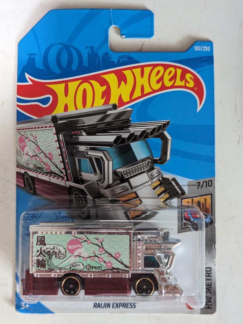 Hot Wheels Raijin Express, Hobbies & Toys, Toys & Games on Carousell