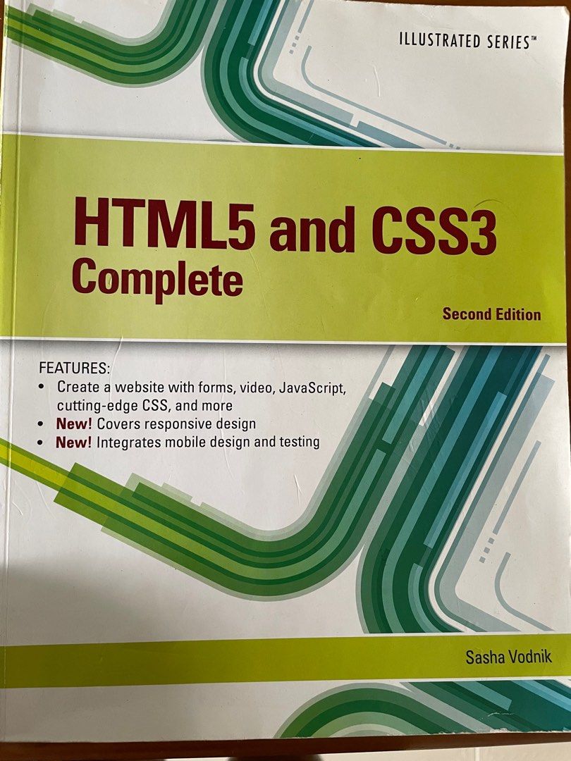 HTML5 and CSS3 Complete 2nd Edition textbook, Hobbies & Toys, Books & Magazines, Textbooks on ...