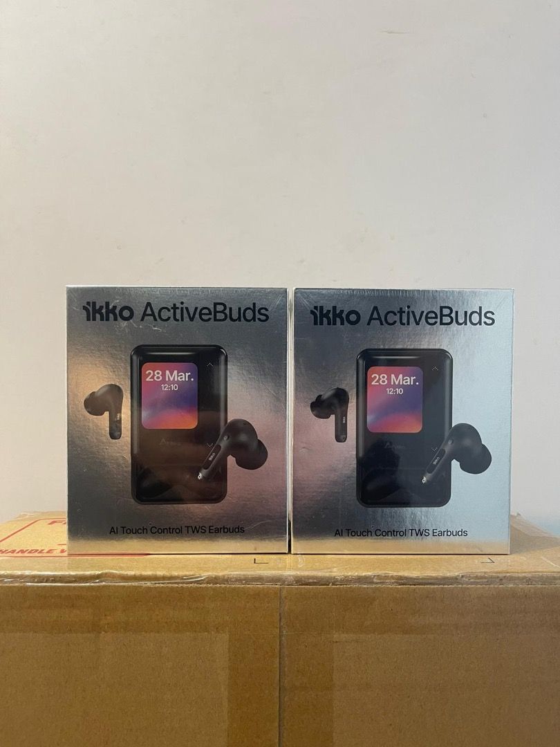 (全新現貨)IKKO ActiveBuds AI智能藍牙主動降噪無線耳機 AB02, 音響器材, 耳機 - Carousell