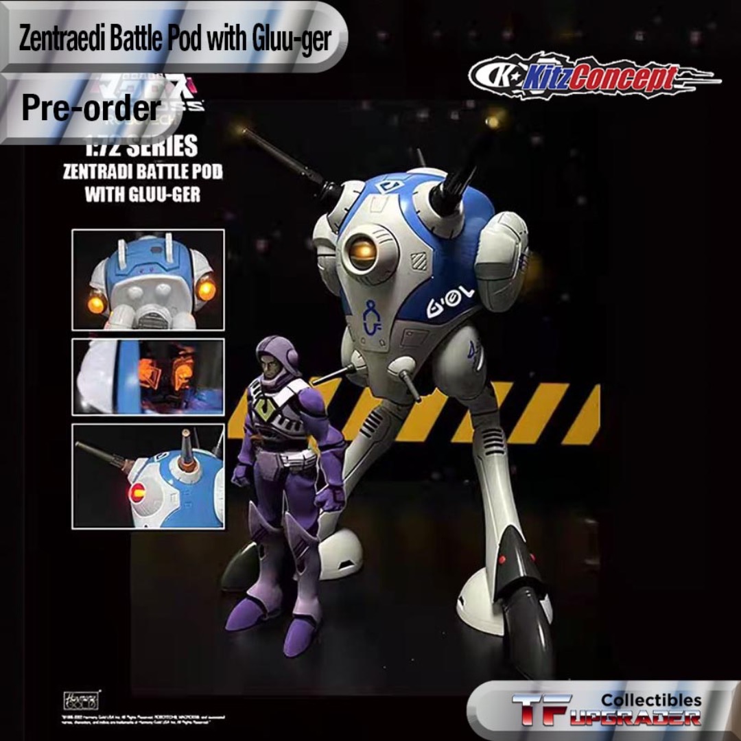 [Closed] Kitzconcept Macross 1/72 Zentradi Battle Pod, Hobbies & Toys ...