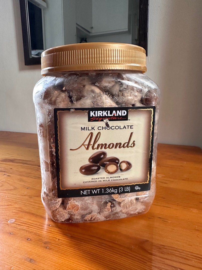 Kirkland Milk Chocolate Almond, Food & Drinks, Packaged & Instant Food ...