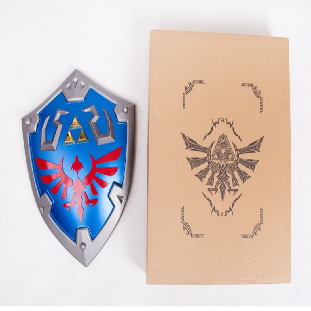 Legend of Zelda Life Size Zelda Hylian Shield action figure cosplay ...
