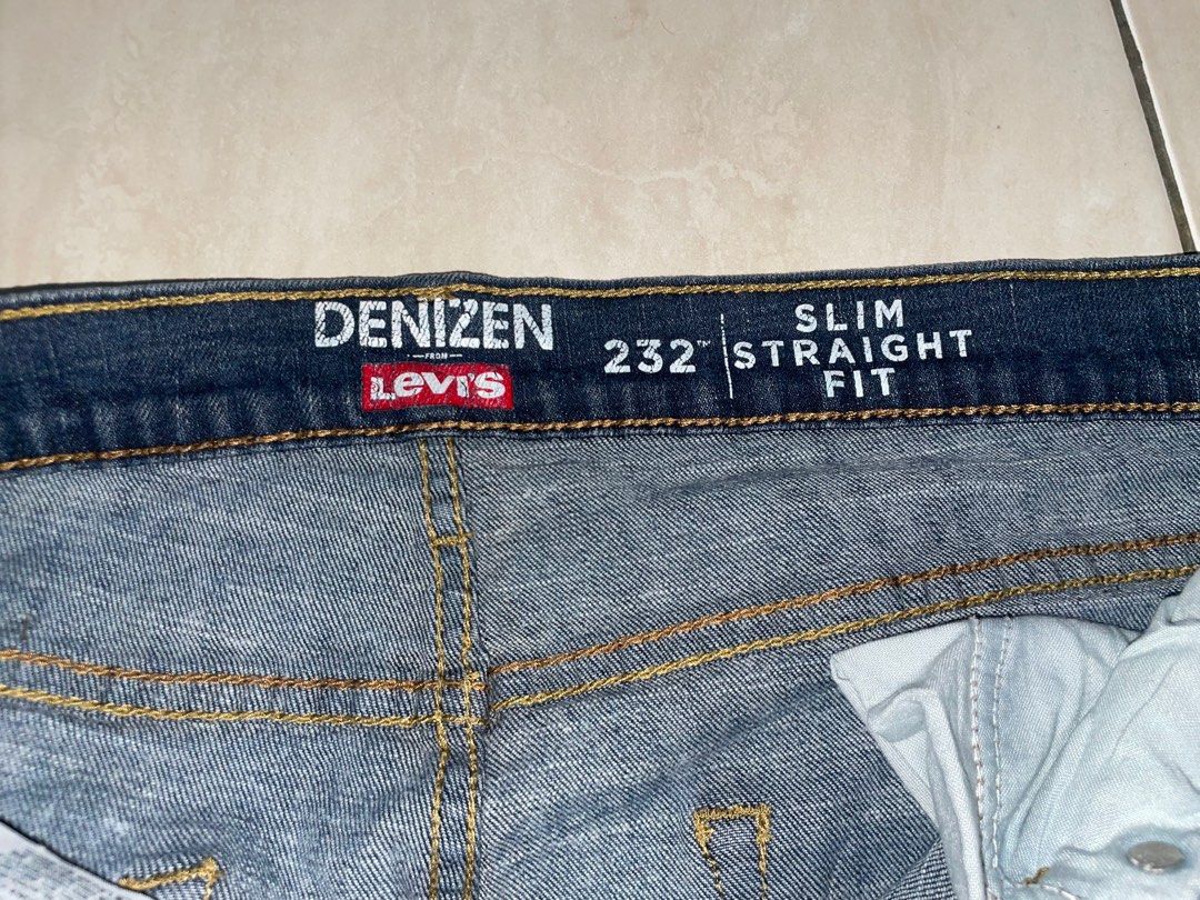 Levis denizen 232, Men's Fashion, Bottoms, Jeans on Carousell