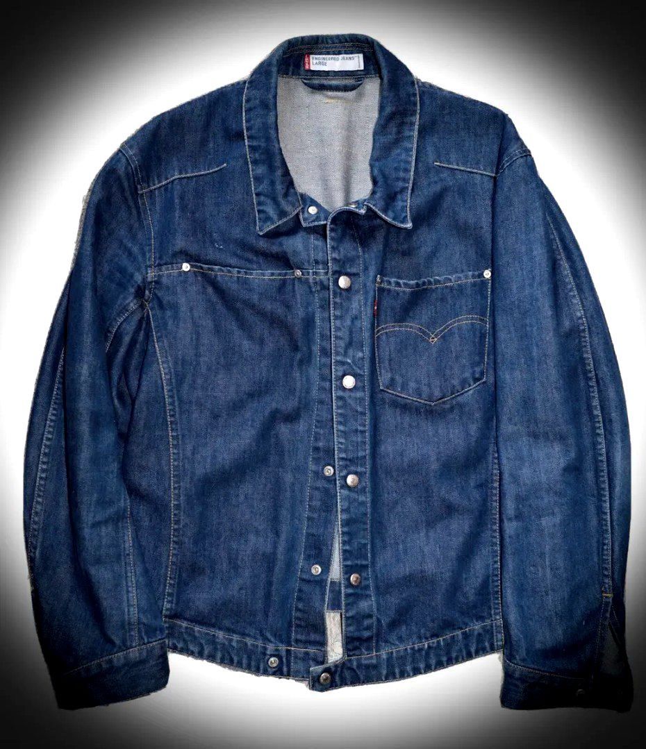 Levi's engineered jeans Jacket, Men's Fashion, Coats, Jackets and ...