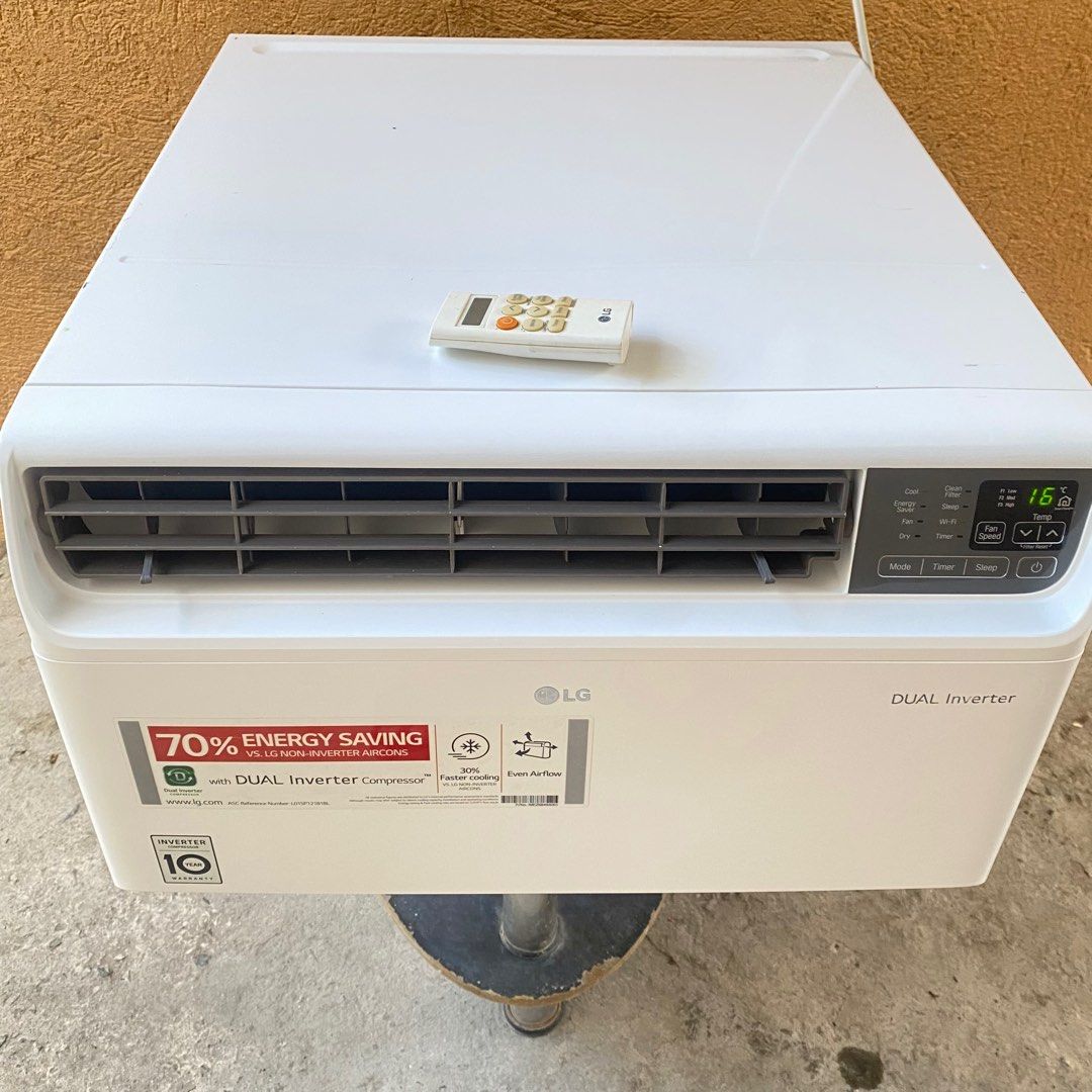 LG 1.5HP DUAL INVERTER AIRCON, TV & Home Appliances, Air Conditioning ...