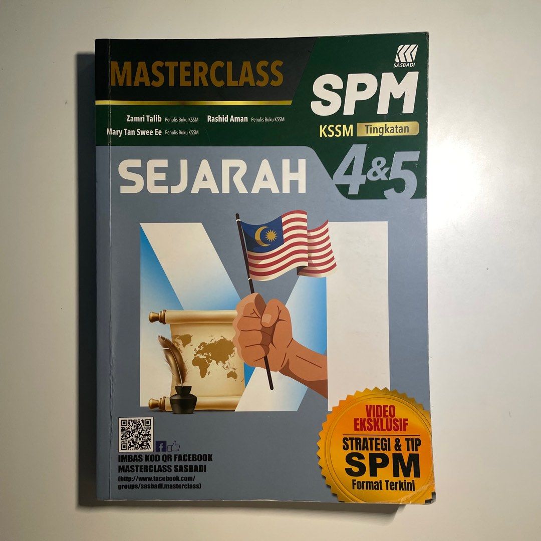 MasterClass SPM Sejarah, Hobbies & Toys, Books & Magazines, Textbooks ...
