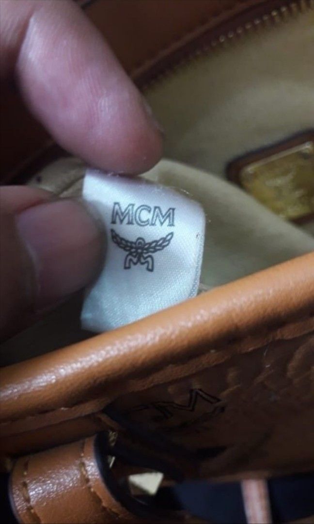mcm original kulit asli mulus, Barang Mewah, Tas & Dompet di Carousell