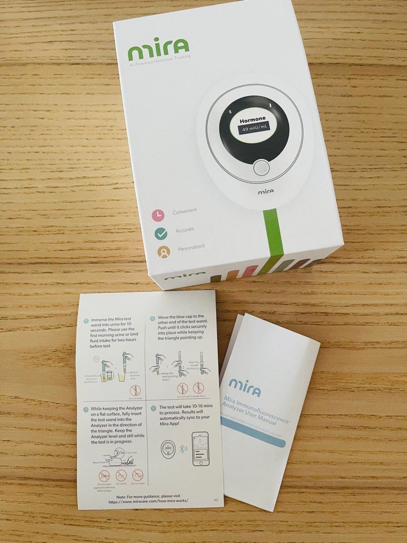 Mira Hormone Tracking Monitor, Health & Nutrition, Health Monitors ...
