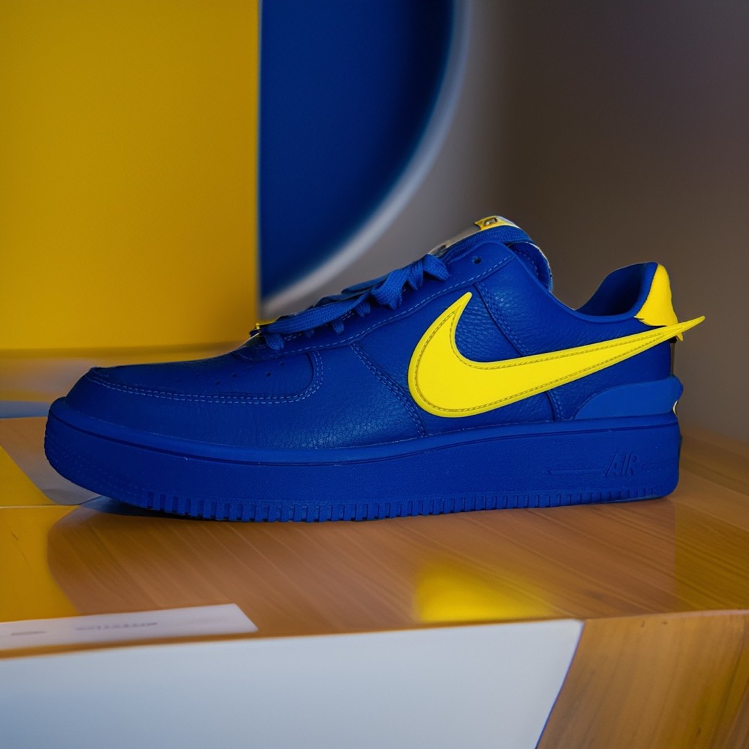 Nike X Ambush Air Force 1 blue, Men's Fashion, Footwear, Sneakers on ...