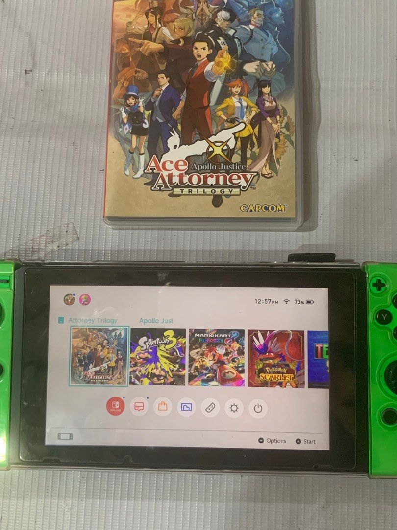 Nintendo Switch game Apollo Justice: Ace Attorney Trilogy ASI, Video ...