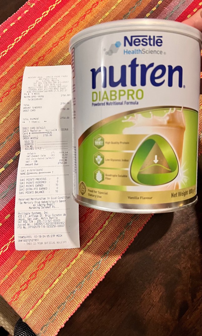 Nutren Diabpro, Health & Nutrition, Health Supplements, Health Food ...