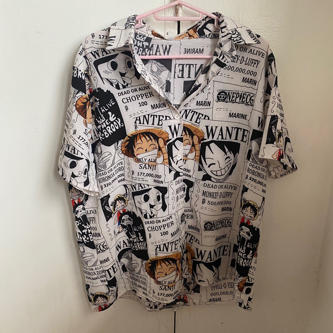 One Piece Luffy Shirt, Men's Fashion, Tops & Sets, Tshirts & Polo ...